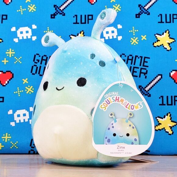 Squishmallows | Toys | Squishmallow Zinx The Alien 5 Ultrasoft Stuffed ...